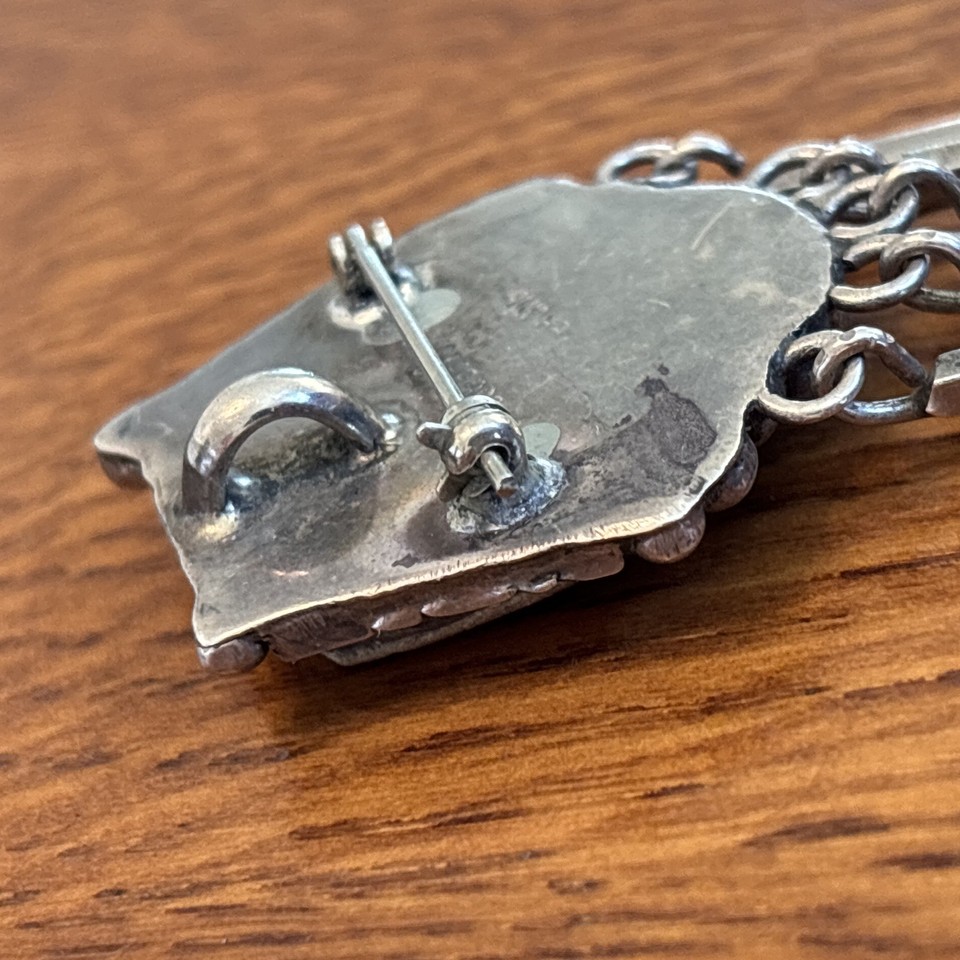 Bisbee Bob Turquoise Anasazi Pottery Pendant Pin Vintage Z8 | eBay