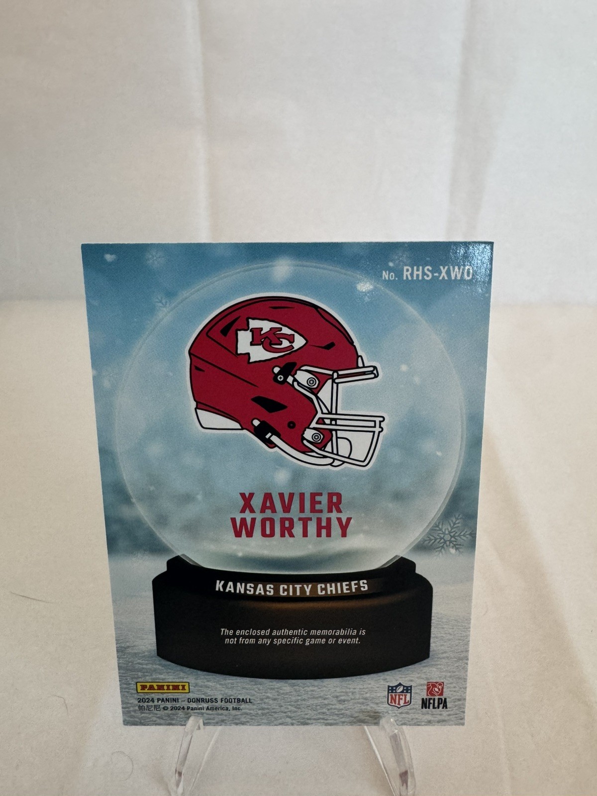 2024 Panini Donruss - Rookie Holiday Sweaters Xavier Worthy #RHS-XWO ...