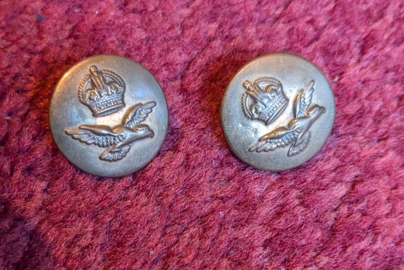 Job lot of Various Military Brass Buttons | eBay UK