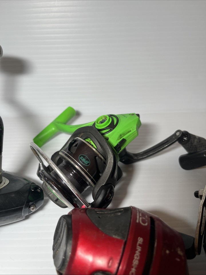 Fishing Reels Mixed Lot Of 8 For Parts And Repair | eBay