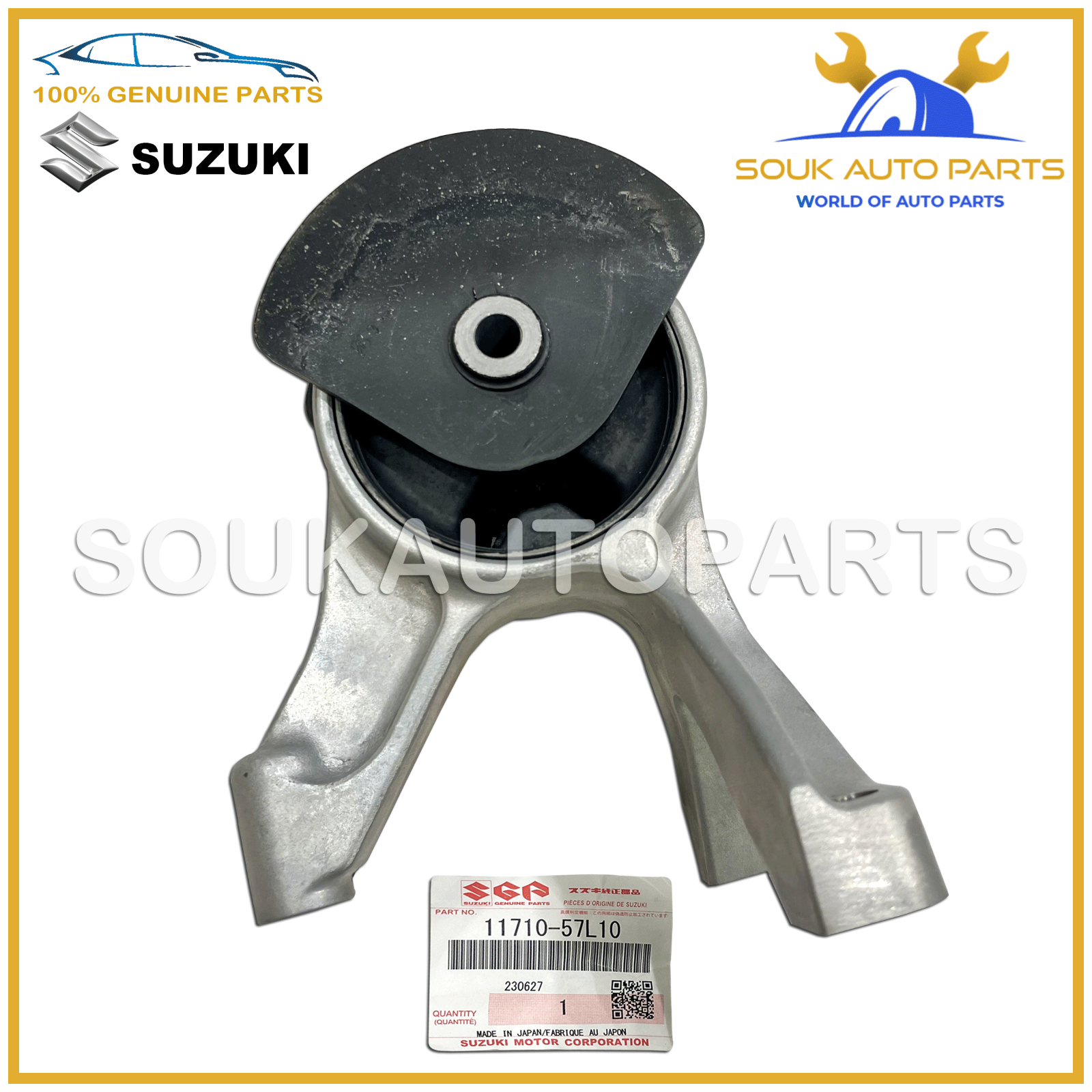 11710-57L10 Genuine Suzuki MOUNTING, ENGINE REAR J24B KIZASHI ...