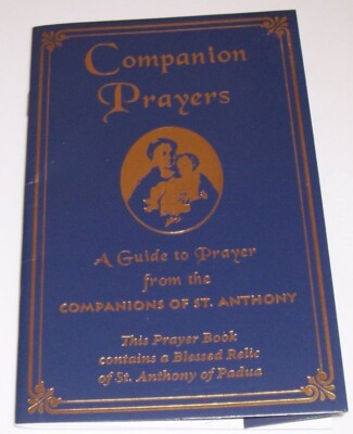 Companion Prayers, Holy Devotional Prayer Booklet St. Anthony of Padua | eBay