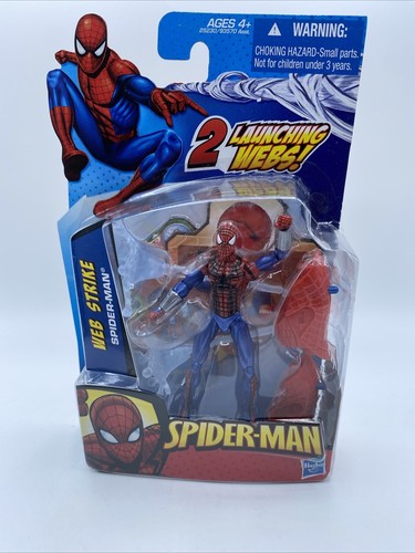 Web Strike Spider-Man with Launching Webs 2010 Fiercest Foes 3.75 ...