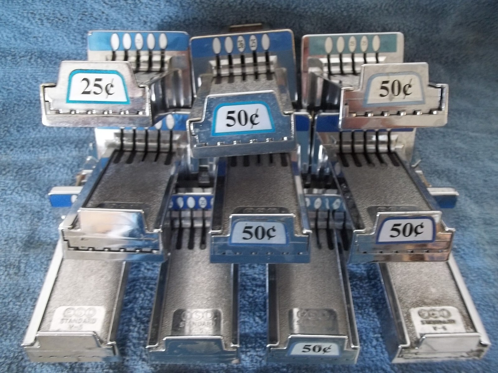 ESD Standard V-5 Adjustable Coin Slide Pool Table Foosball Video Arcade ...