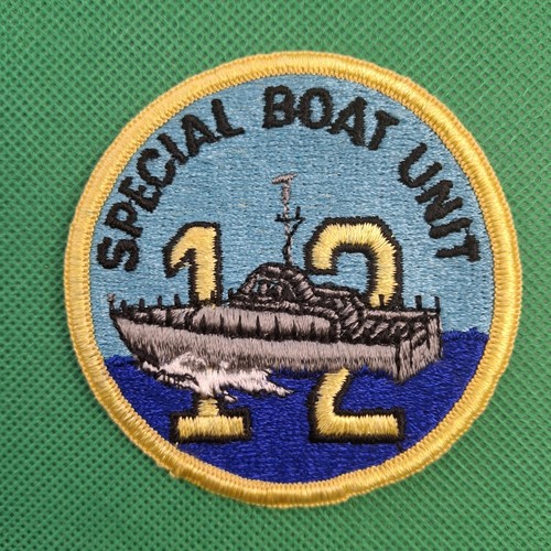 US Navy Authentic 1970's/Cold War Special Boat Unit (SBU) 12 Patch | eBay