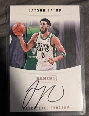 2021 signed Jayson Tatum Card | eBay
