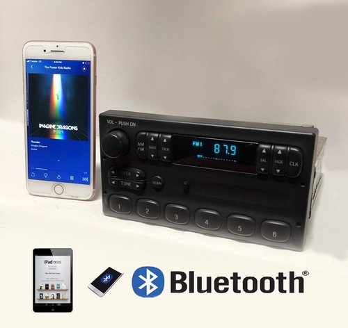 Ford OEM dash Explorer Ranger Mercury 95 96 97 AM FM Receiver Bluetooth ...