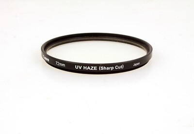 Canon 72mm UV Haze Filter (Sharp Cut) | eBay