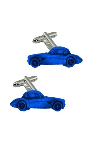 ref19 A Healey 3000 Mk2 Blue car Cuffs Cufflinks Wedding Occasion | eBay