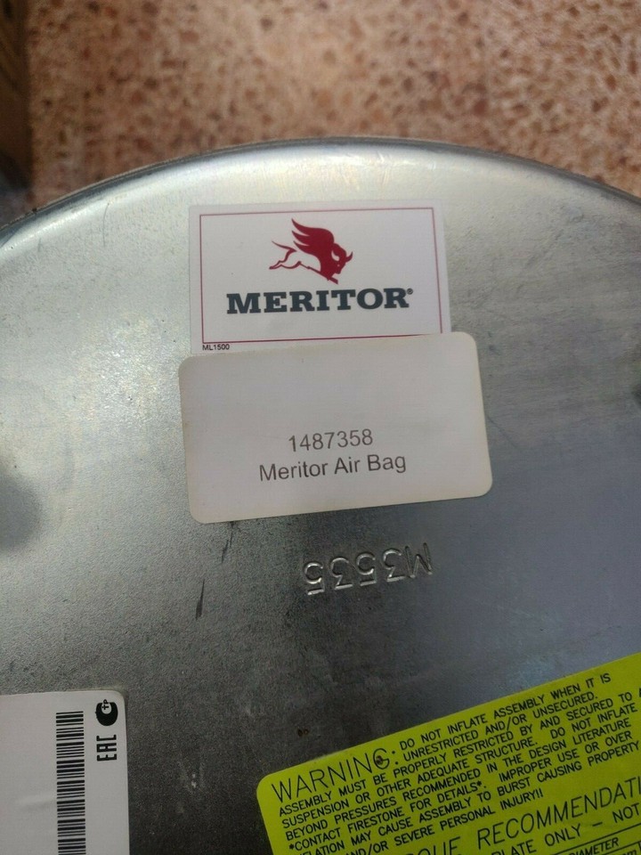 MERITOR 1487358 - Firestone 0905903 Air Suspension Soufflet 21222239 ...