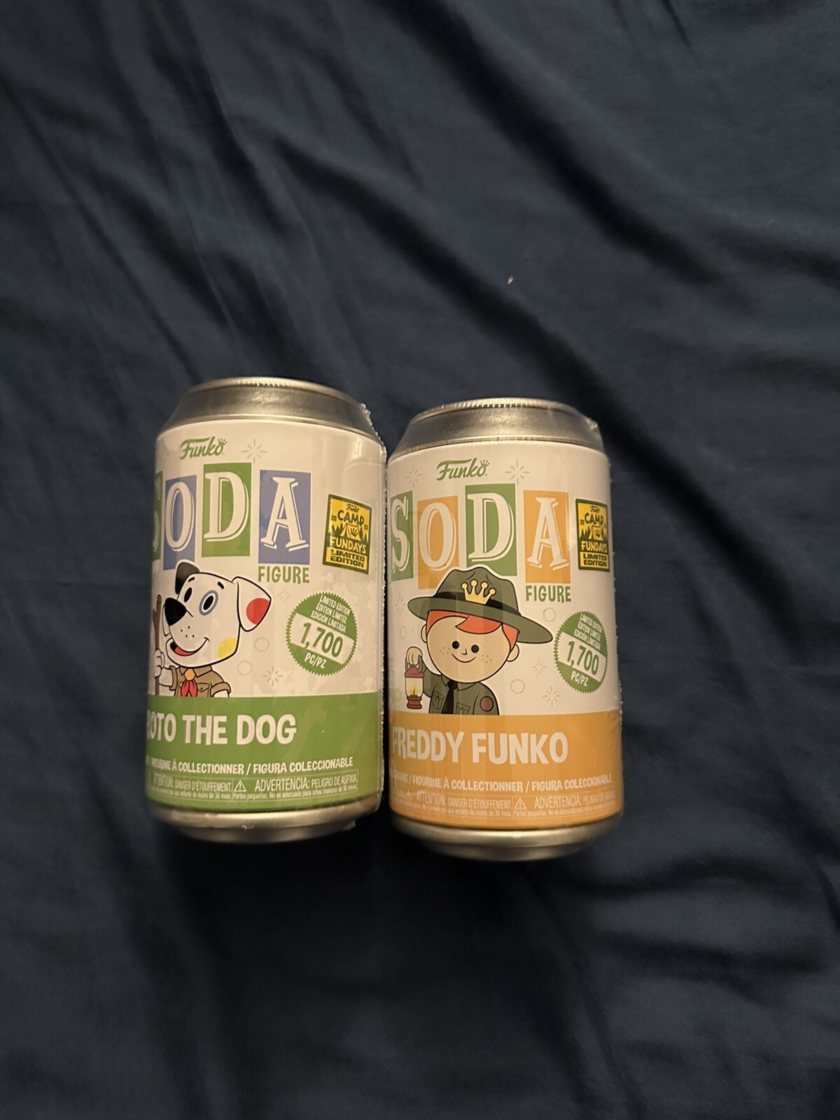 SDCC 2023 FUNKO CAMP FUNDAYS FREDDY RANGER PROTO DOG SODA SET LE 1700 ...