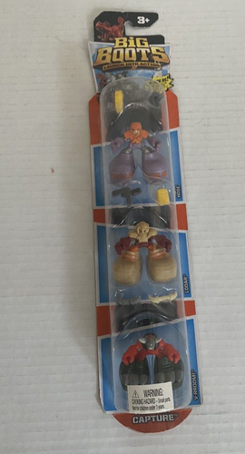 2010 Matchbox Big Boots Raptor Capture 3 Figure Pack Set NIP | eBay