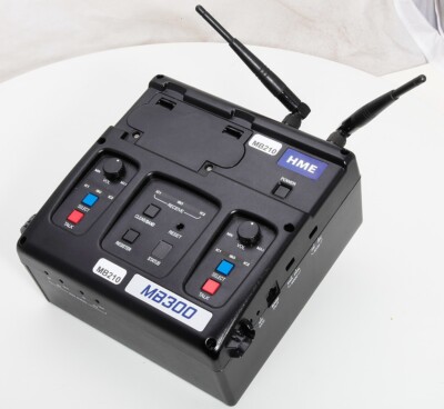 HME Intercom Base DX300 Upgraded to DX210-Portable Dual Channels IC1 ...