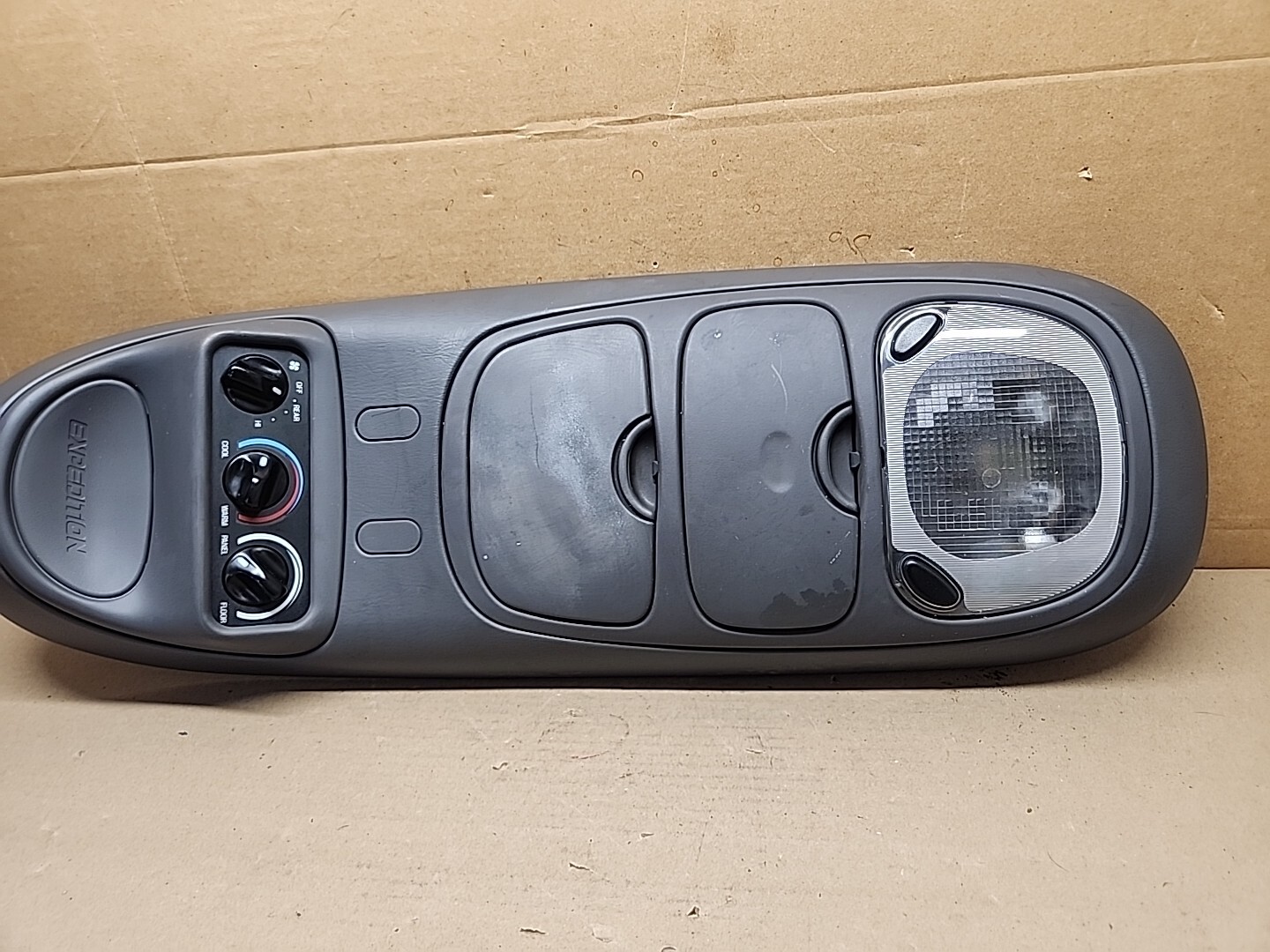 Ford Excursion Overhead Console Dome Light Climate Tan Brown OEM Xl14 ...