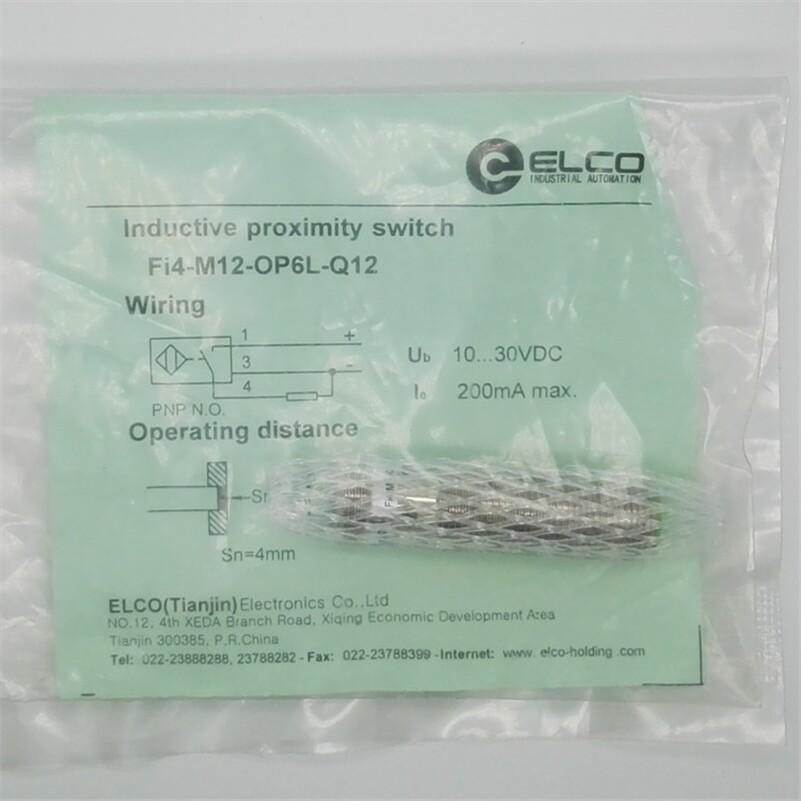 1Pc Elco FI4-M12-OP6L-Q12 FI4M12OP6LQ12 New ei | eBay