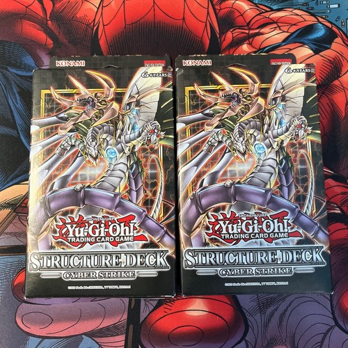 Yugioh! Cyber Strike Structure Deck 1st Edition Brand New Sealed Box x2 ...