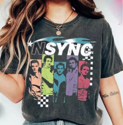 Vintage 90S Nsync Shirt, Nsync Boy Band Shirt, Merch Gift For Fans | eBay