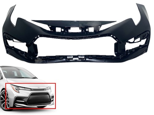 Fits 2020-2022 Toyota Corolla Front Bumper Cover TO1000460 52119-F2922 ...