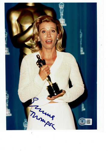 Harry Potter Emma Thompson autographed 8x10 Award photo beckett ...
