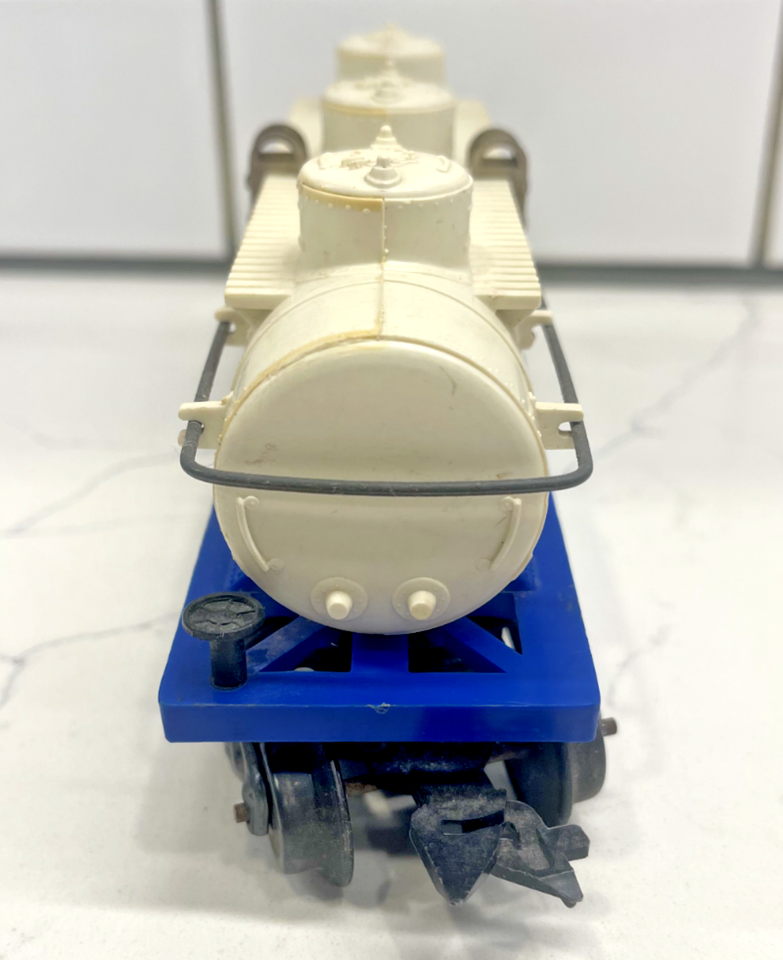 Marx O Gauge (5553) Exxon 3-Dome Tank Car 8 Wheel | eBay