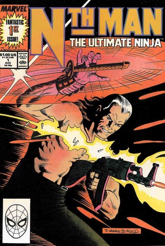 Nth Man, the Ultimate Ninja #1 FN; Marvel | Larry Hama - we combine ...