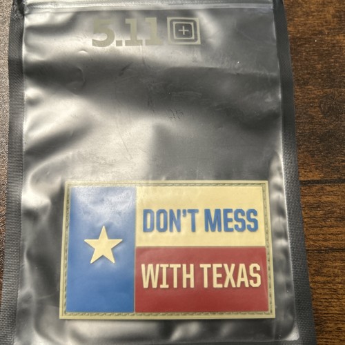 *BRAND NEW* 5.11 TACTICAL DON’T MESS WITH TEXAS PATCH TEXAS FLAG HOOK BACKING | eBay