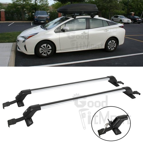 For Toyota Prius 4 Door Silver 43.3" Car Roof Rack Cross Bar Top ...