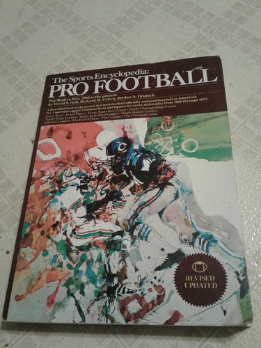 Vintage 1976 THE SPORTS ENCYCLOPEDIA: PRO FOOTBALL By David S. Neft | eBay