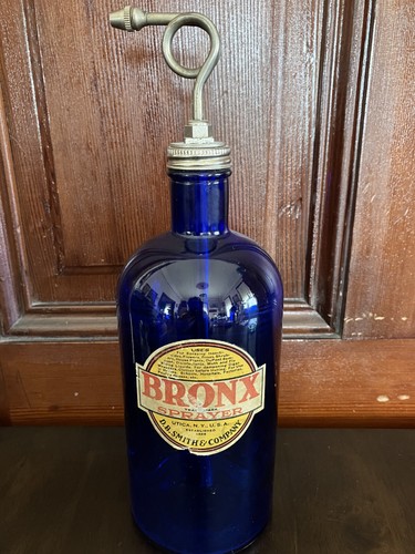 Bronx Sprayer Embalming Disinfectant Bottle Funeral Mortuary DB Smith ...