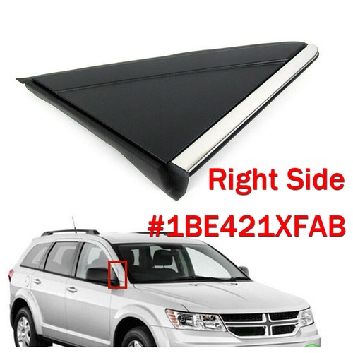 1x Right Side Mirror Triangle Corner Pillar Trim #1BE421XFAB For ...