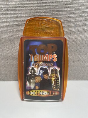 TOP TRUMPS Dr Who Special 2006 Full Set RARE Vintage Playing Cards ...