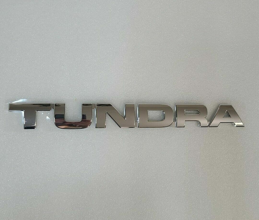 TOYOTA Tundra Tailgate Emblem Nameplate Lettering 75471-0c050 OEM A1 ...