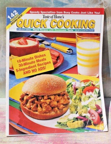 Taste of Home QUICK Cooking Magazine Collector’s Edition FREE SHIPPING ...