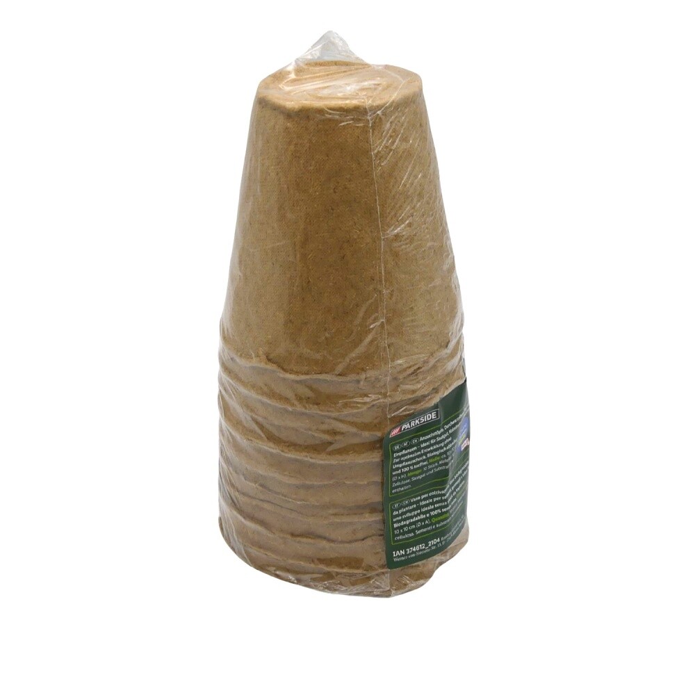 PARKSIDE Propagation Pots Cellulose round Ø 10 CM 10 Piece | eBay Australia