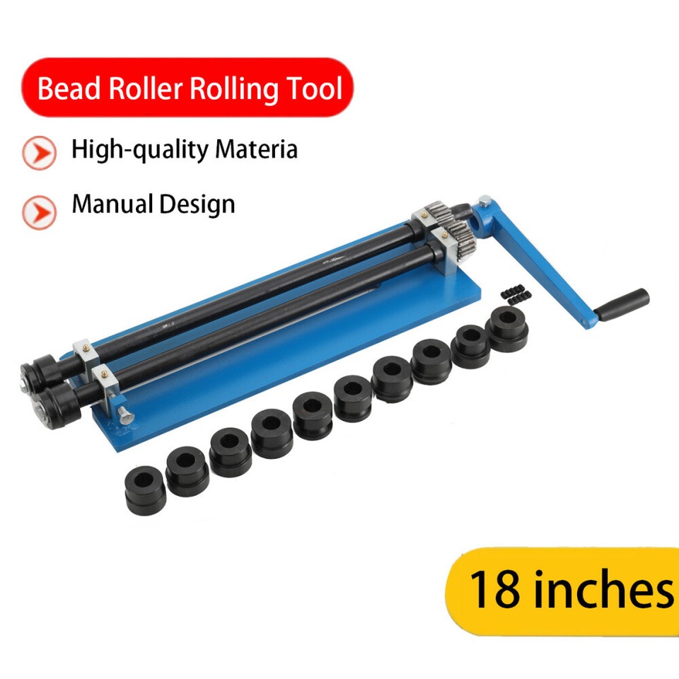 Manual Bead Roller Bending Machine Sheet Metal Bead Roller Tool with 6 ...