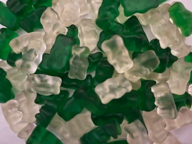 "ALL PINEAPPLE & STRAWBERRY"- Gummi/Gummy Bears Candy - 1/2 POUND | eBay