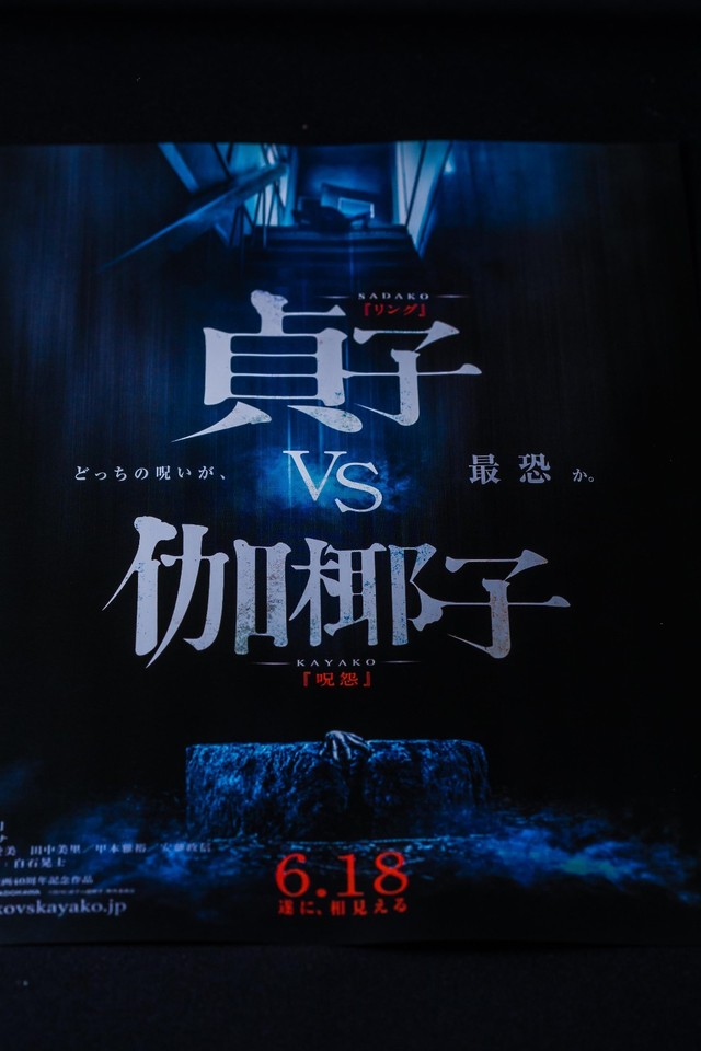 2 Mini "Sadako vs Kayako" (The Ring vs The Grudge) Movie poster ...