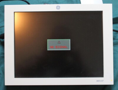GE Medical Systems MD15T Model USE1501A 15" LCD Anästhesie Monitor mit Adaptor | eBay.de