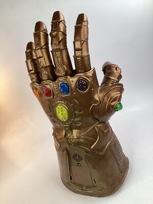 Thanos Infinity Gauntlet 1:1 LED Cosplay Glove Toy Moveable Fingers ...