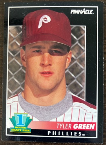 1992 Pinnacle #303 Tyler Green Philadelphia Phillies MLB Major League ...
