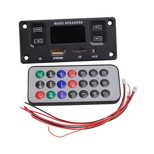 FM Radio Module Bluetooth MP3 Decoder Board USB TF Music Player Kit ...
