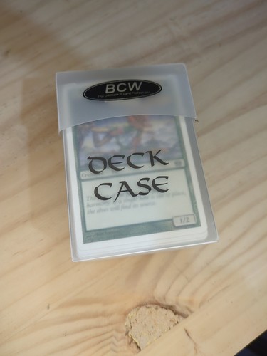 BCW Deck Case + Magic The Gathering Cards Lot Mtg | eBay