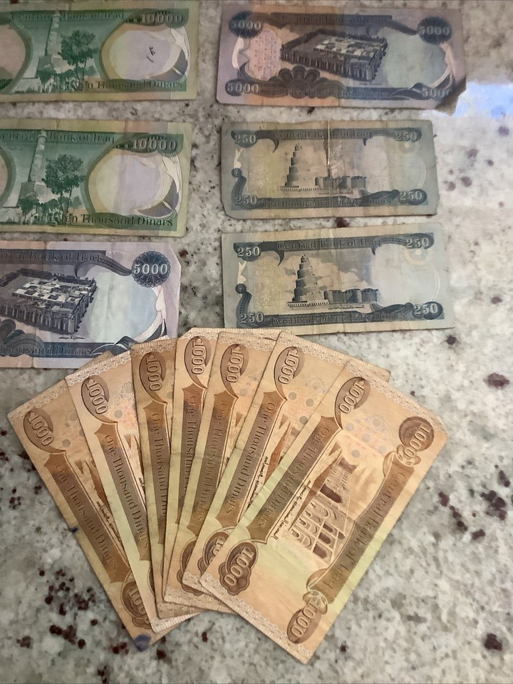 37,500 Iraqi Dinar / EACH ACTIVE IQD NOTE / Iraq Money / Iraq Currency ...