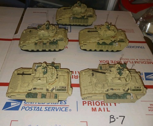 (B-7) 5 Forces Of Valour 1:72 Diecast Bradley AFV's | eBay