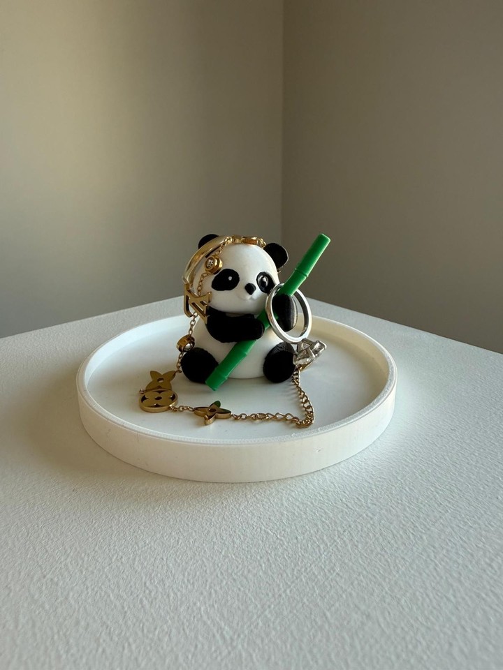 3D Print Highland Cow | Panda Ring Holder – Modular Jewelry Organizer ...