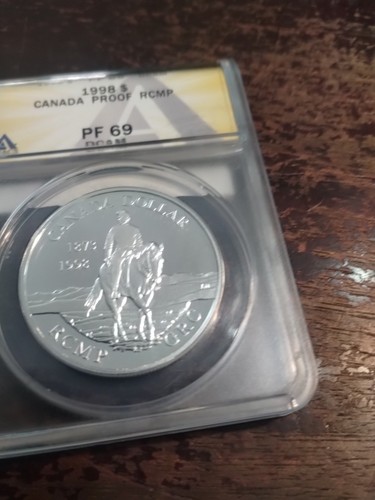 CANADA. 1998, 1 Dollar, Silver - ANACS PF69 - Royal Canadian Mounted ...
