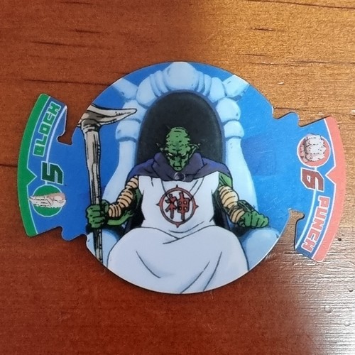 Dragonball Z DBZ Fusion Fighters Dizk Tazo Pogs 2002 #14 Kami | eBay