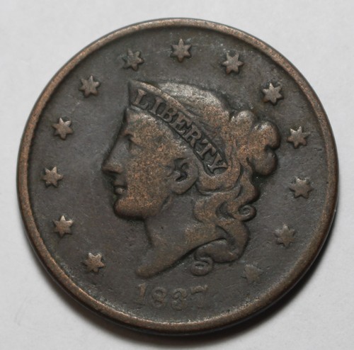 1837 Large Cent UR679 | eBay