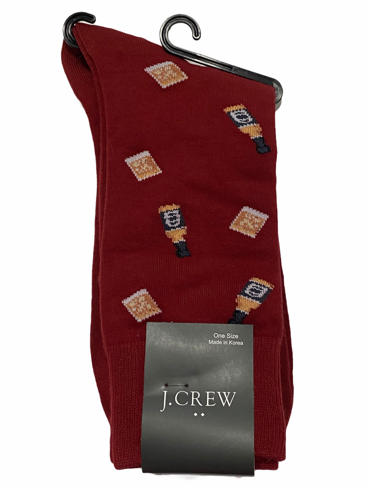 NWT J CREW Men's Socks One Size Assorted Colors/Prints Casual Novelty # ...