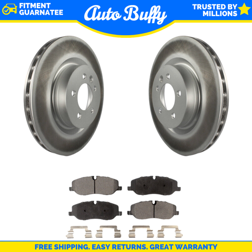 Front Coated Brake Rotor Ceramic Pad Kit For Land Rover Range Sport ...